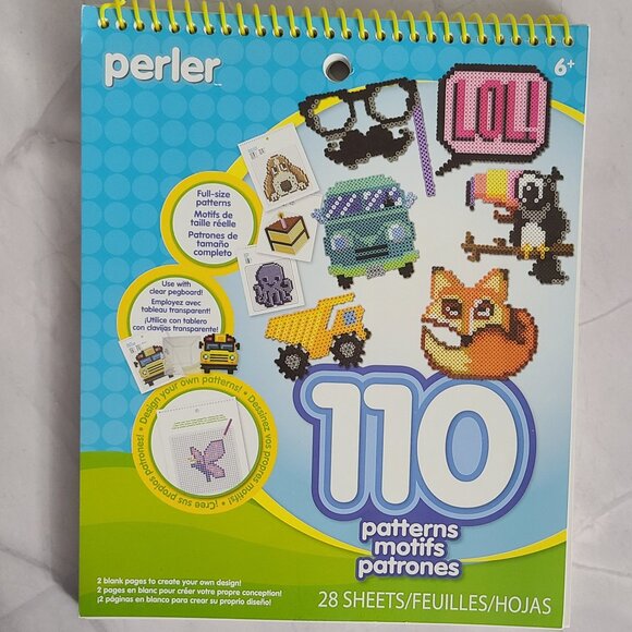 Perler | Office | Perler Bead Pattern Book 1 Ideas Spiral Bound | Poshmark
